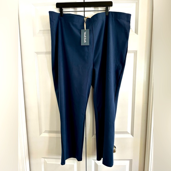 Modcloth | Pants & Jumpsuits | Nwt New Modcloth Blue Crop Knit Pants ...